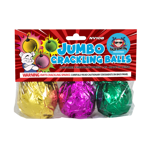 Jumbo Crackling Balls | Boomer's Fireworks